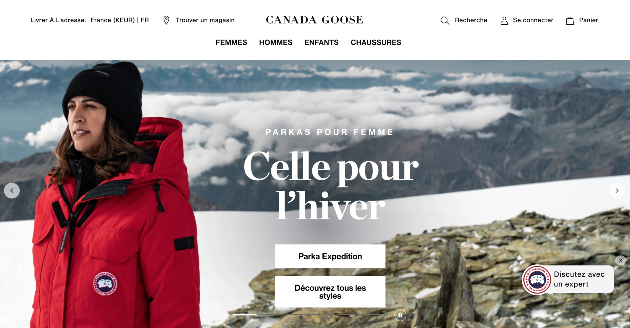 Canada Goose : la marque de vêtements pour grand froid